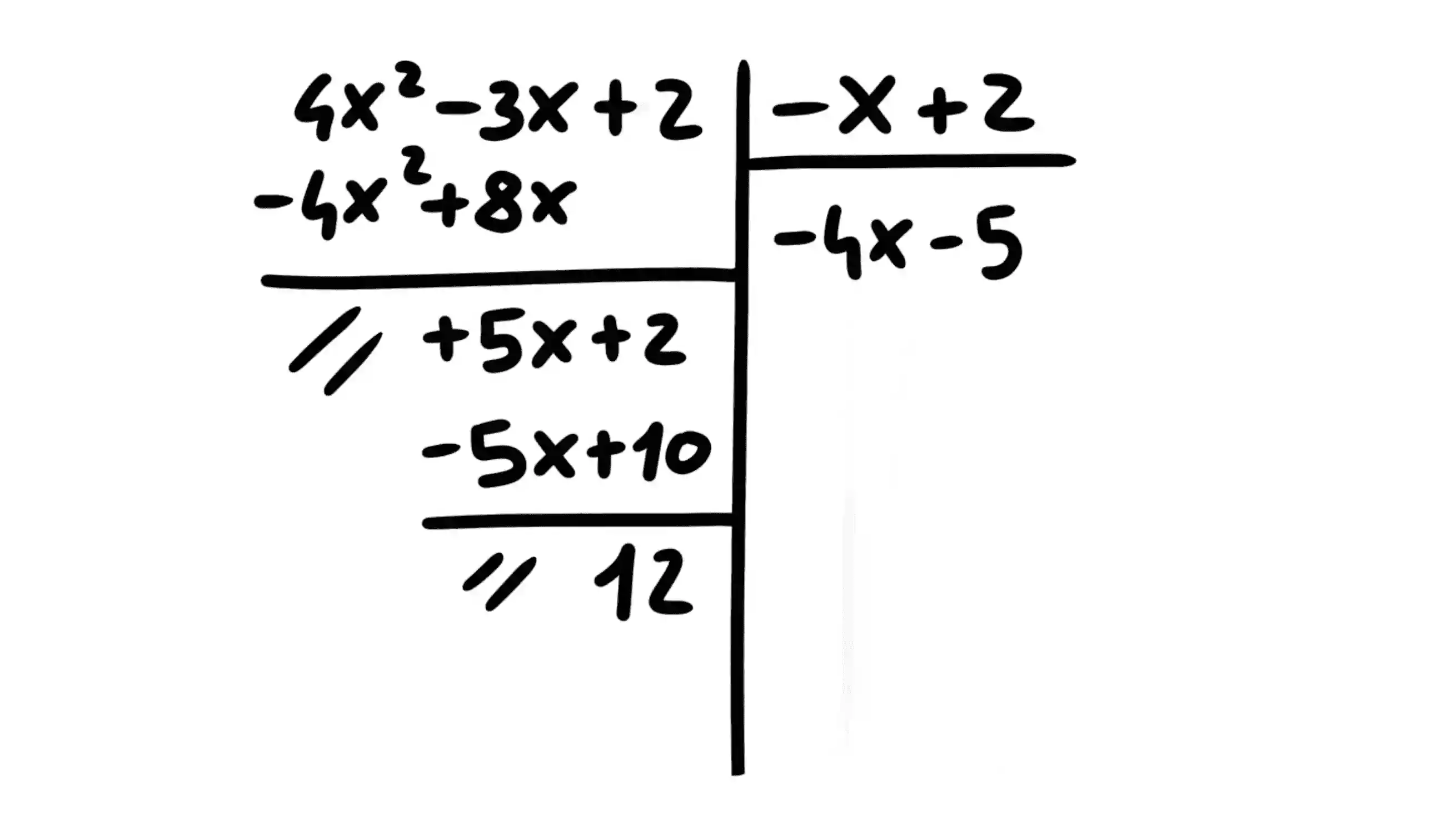 Divisione tra polinomi – Guida Completa, Esempi e Formulari | Theoremz